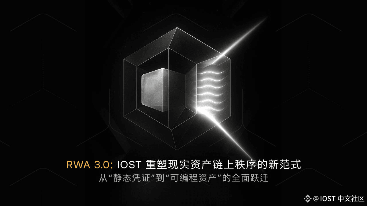 RWA 3.0: A New Paradigm for IOST Reshaping the Order of Real Assets on the Chain | IOST 中文社区 on ...