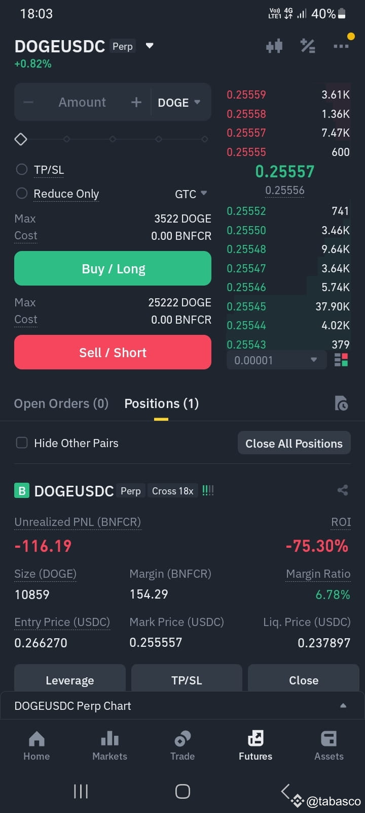 hold or close please ?? #doge⚡ $DOGE | tabasco on Binance Square