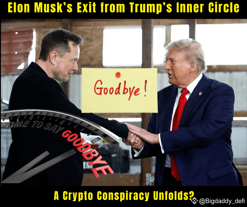 Elon Musk’s Exit from Trump’s Inner Circle: A Crypto | Gleegains on ...