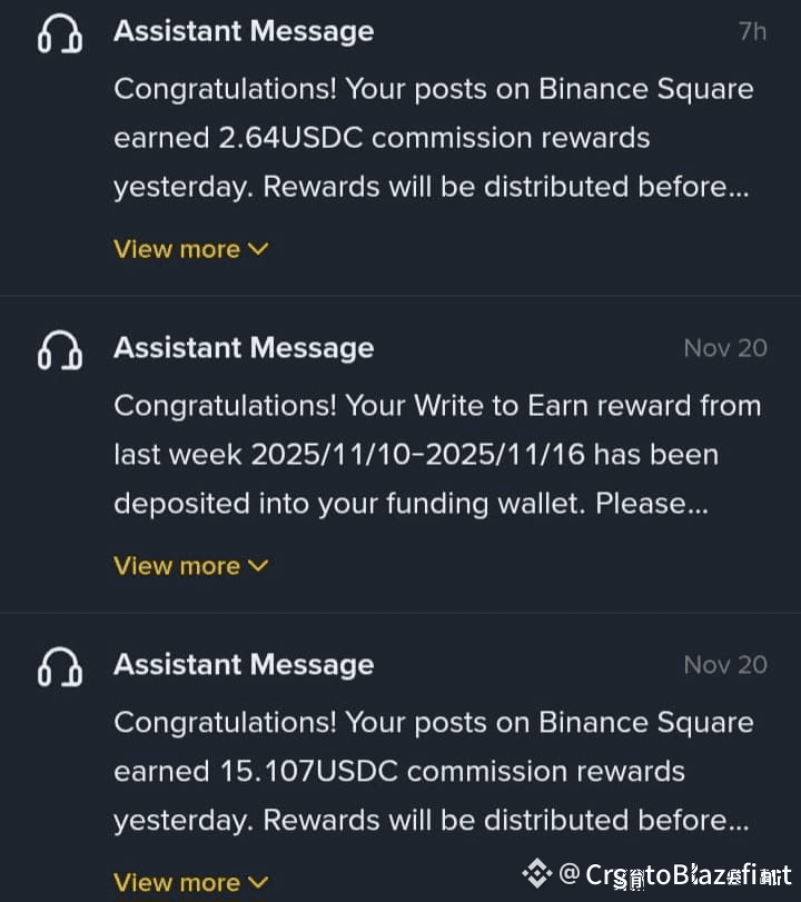 🚀 BREAKING: My Binance Write-to-Earn Rewards Just Landed ...