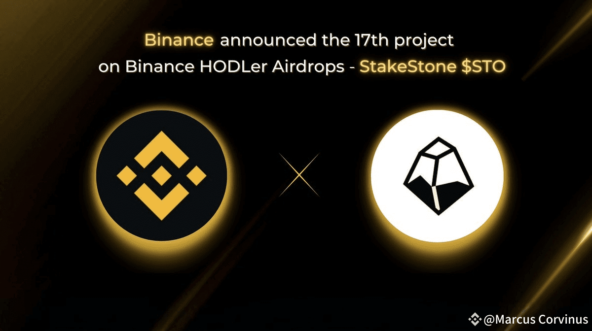 I'm Watching Stake Stone ($STO) 17th Project on Binance Airdrop Holder | Marcus Corvinus on ...
