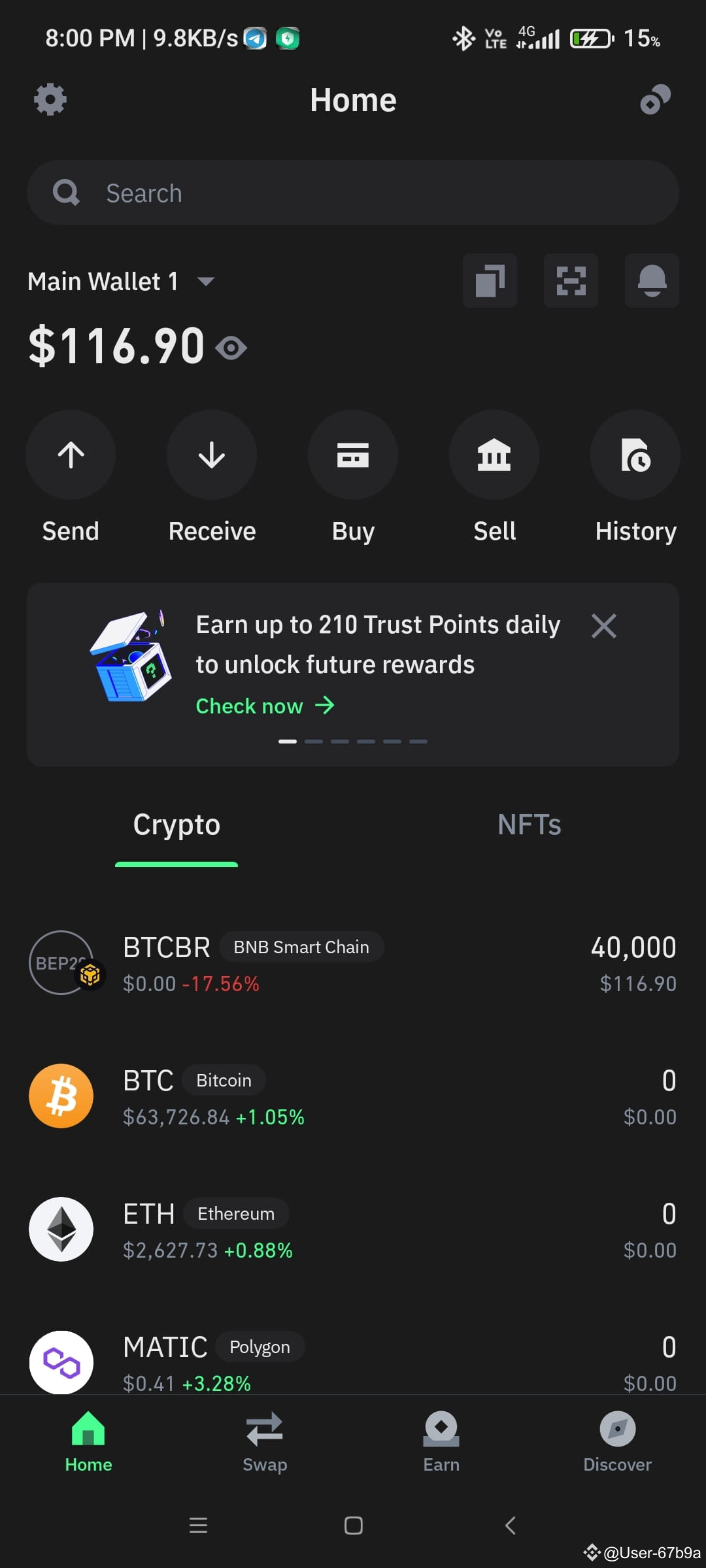 Is This BTCBR Real today I received free ? | SanTTTT on Binance Square