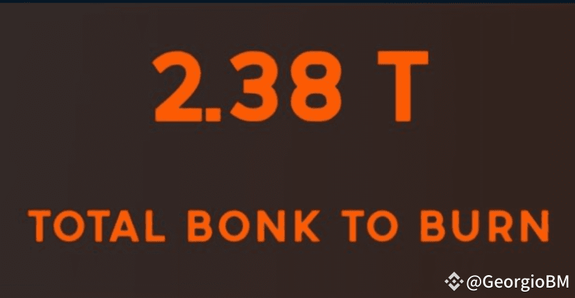 Nah bro this is actually insane $BONK is about to burn 2.3 | Giø on ...