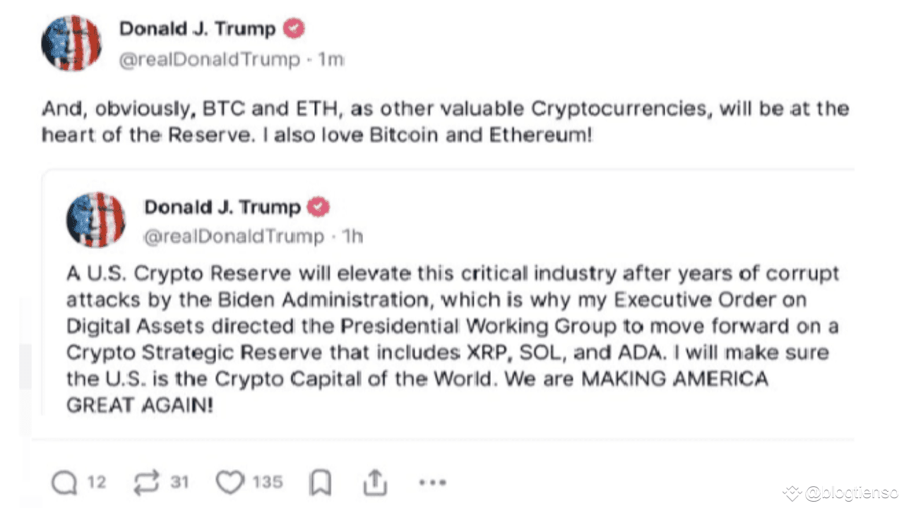 Trump's Statement and Its Impact on the Crypto Market: Strategy or ...