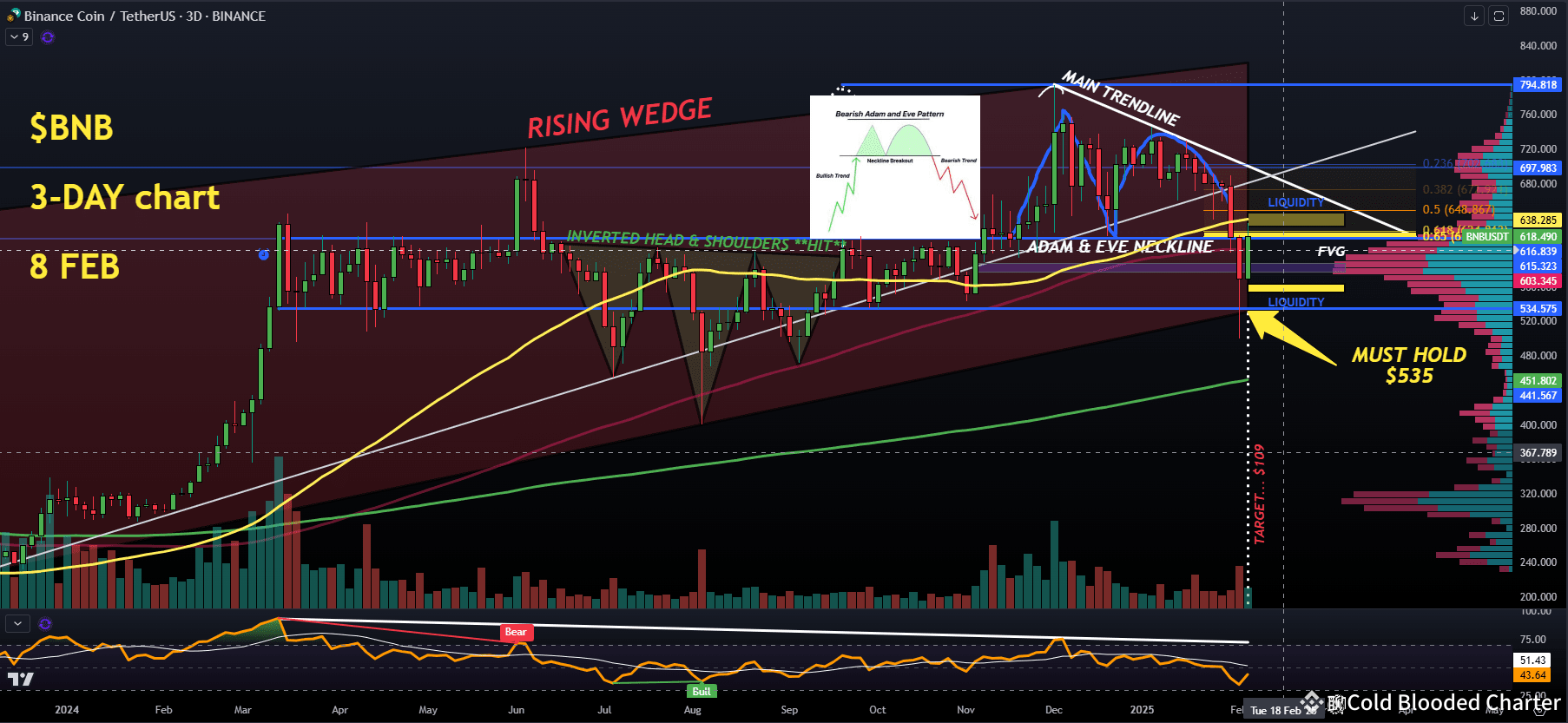 $BNB pump has been fizzling out after trapping many of you. | Cold ...
