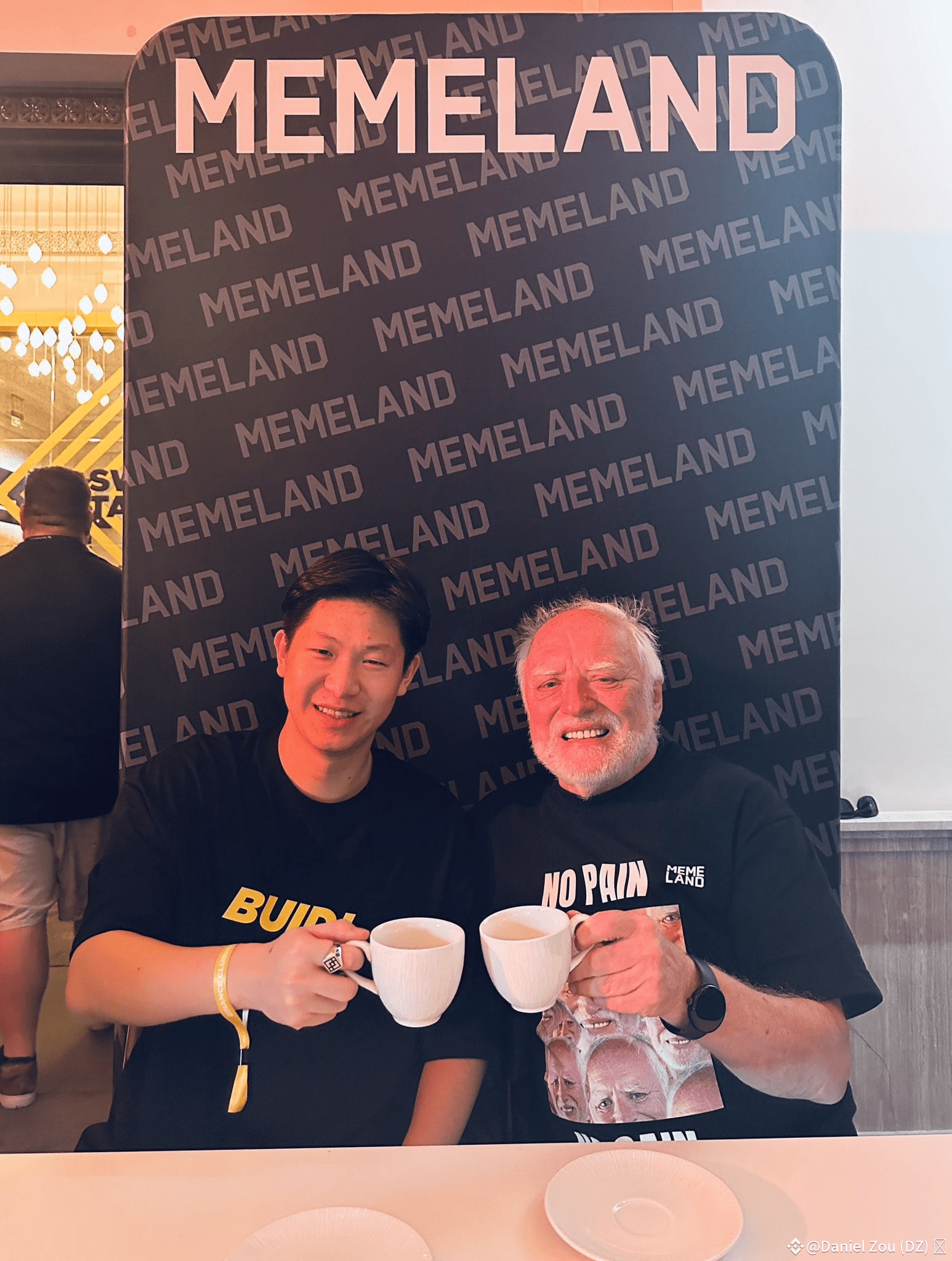 See who I met! #BinanceClubhouse | Daniel Zou (DZ) 🔶 on Binance Square