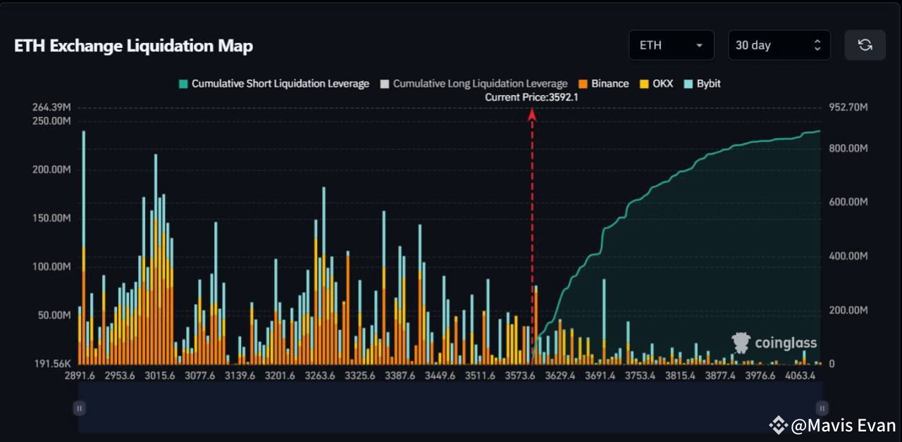 LIQUIDATION WARNING: ETH SHORTS IN DANGER! If Ethereum ($ | Mavis Evan ...