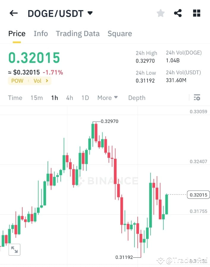 $DOGE /USDT Trading Signal - Short-term Rebound? Entry Sug | Trader Rai on Binance Square