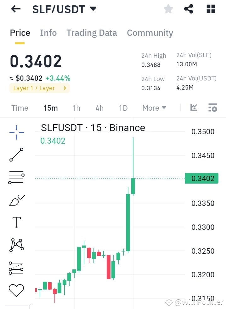 $SLF /USDT: The Layer 1 Project With Big Potential on Binan | Will Poulter on Binance Square