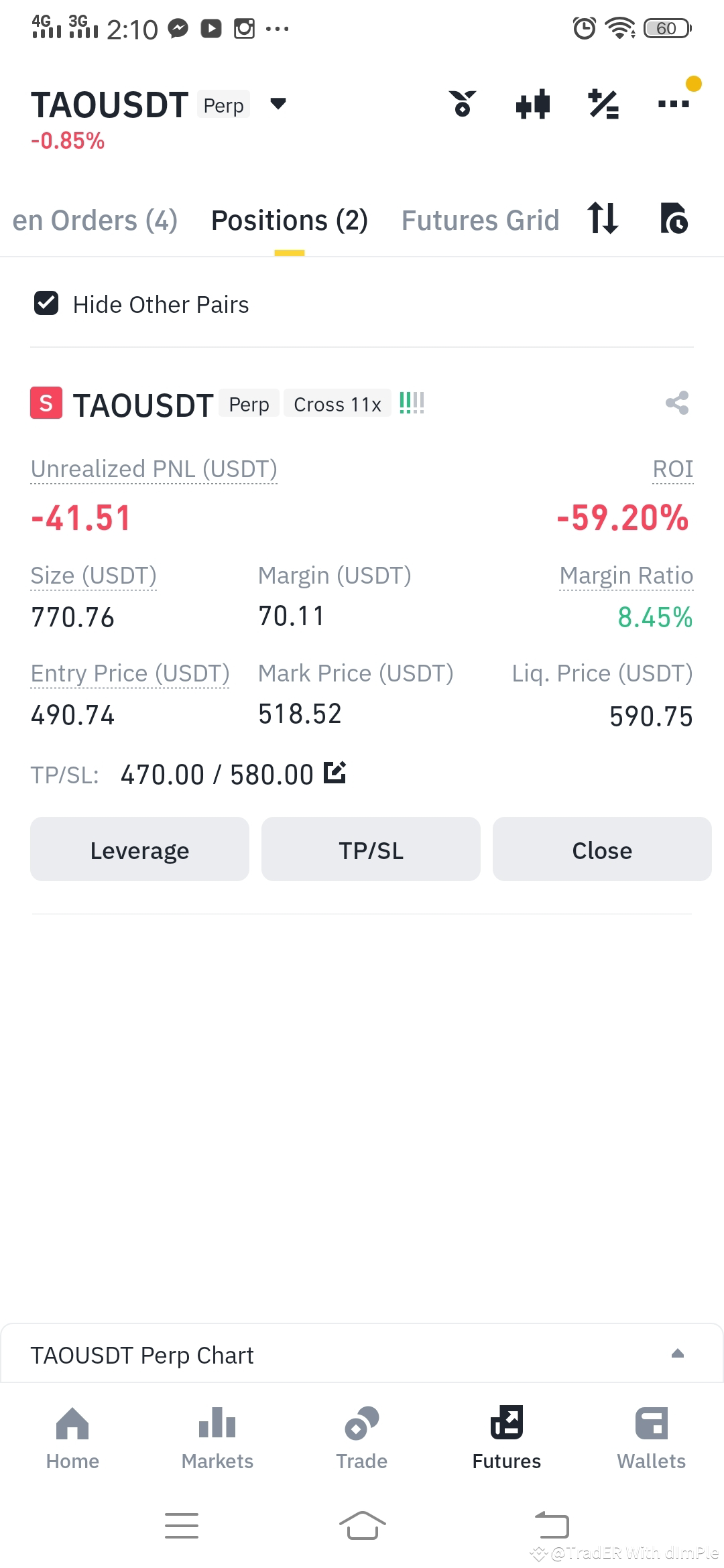 what do here please guide , stuck in this coin TOA from last | TradER ...
