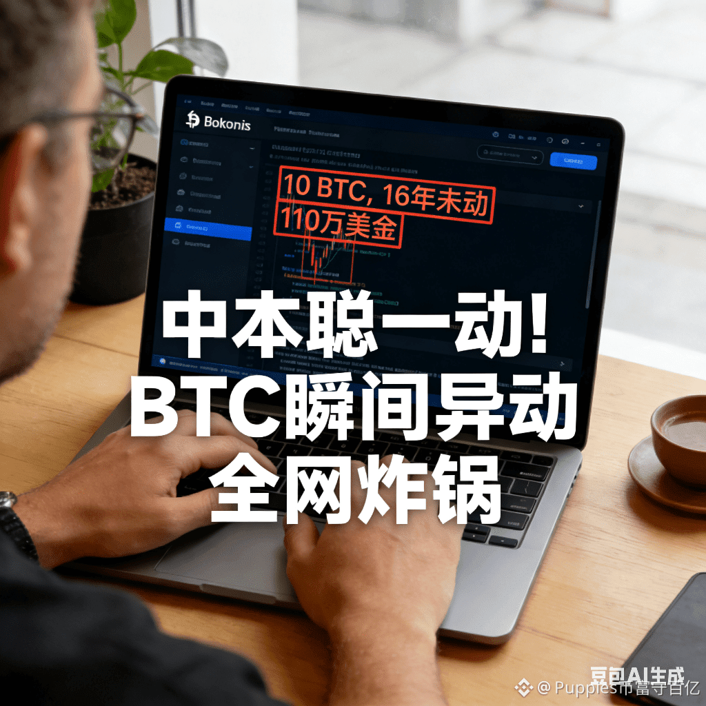 Just now, the Genesis wallet that had been dormant for 16 | 币富守百亿_泓锐 ...