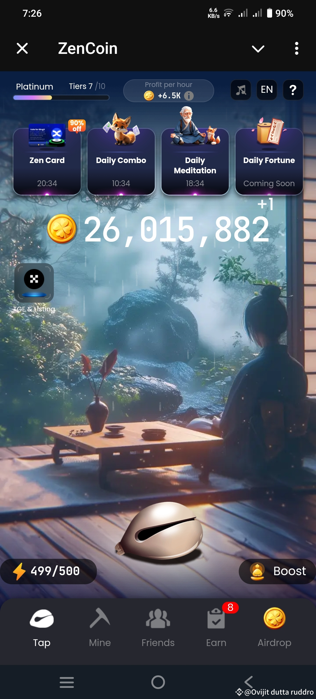 Do any of you know if zen coin is real binance project or fa | Ovijit ...