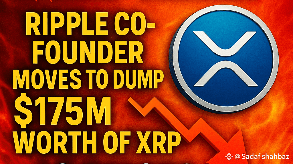 💥 XRP ALERT: Ripple Co-Founder Moves to Dump $175M Worth of XRP as Prices Surge! | Sadaf shahbaz ...