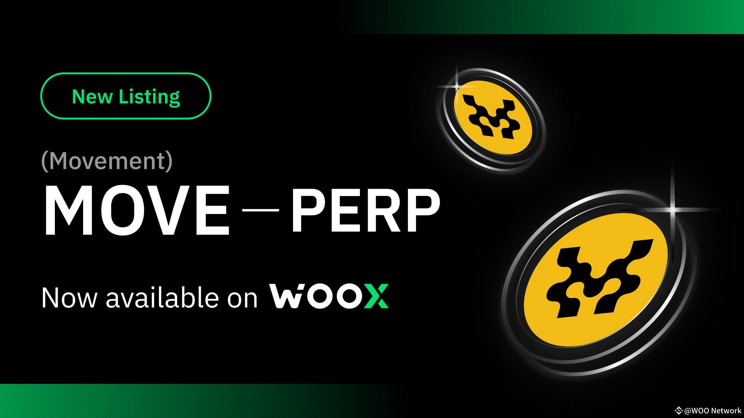 ⚠️ One more listing alert! $MOVE (@movementlabsxyz) is now | WOO ...