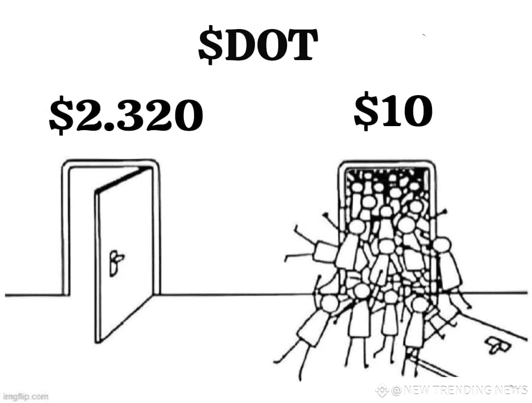 🚀 $DOT PICK YOUR DESTINY! 🔥 这枚币正处于一个关键的十字路口……没有中间地带。 💀 下 | NEW TRENDING ...