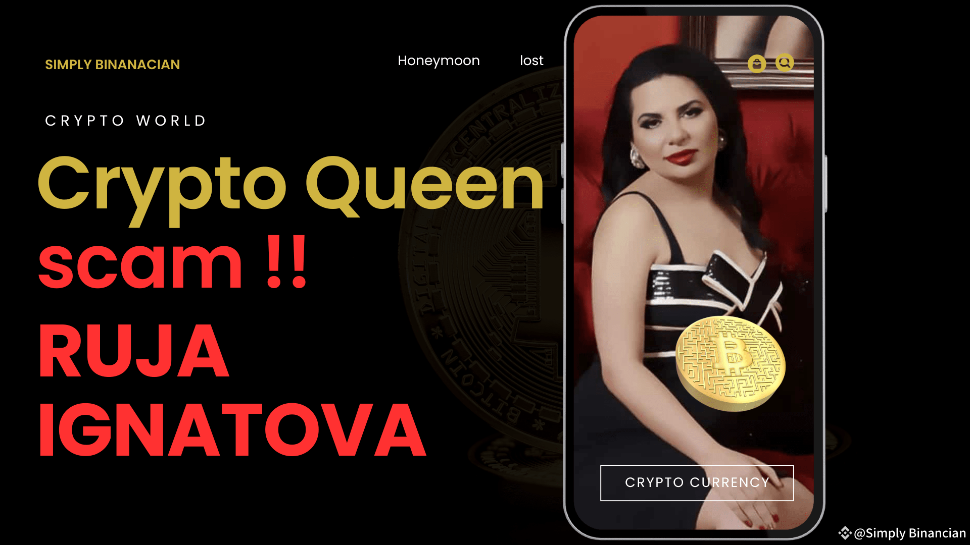 Crypto Queen 👸 looted just $4 Billion only 🤬 Ruja Ignatov | Simply ...