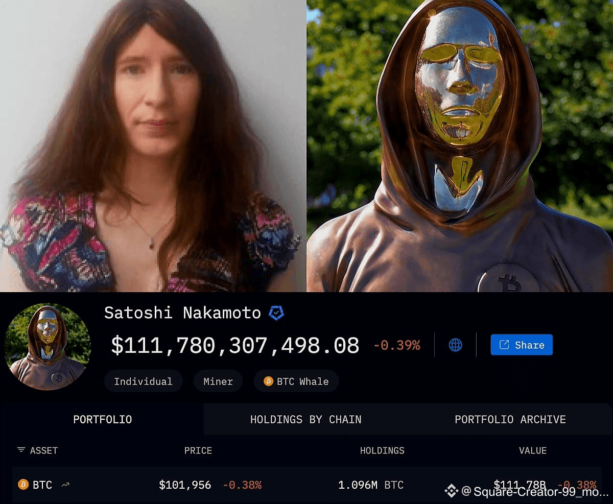 $BTC 🚨📢 THIS IS SATOSHI NAKAMOTO? ️📢 This time | MR DEALS on Binance Square