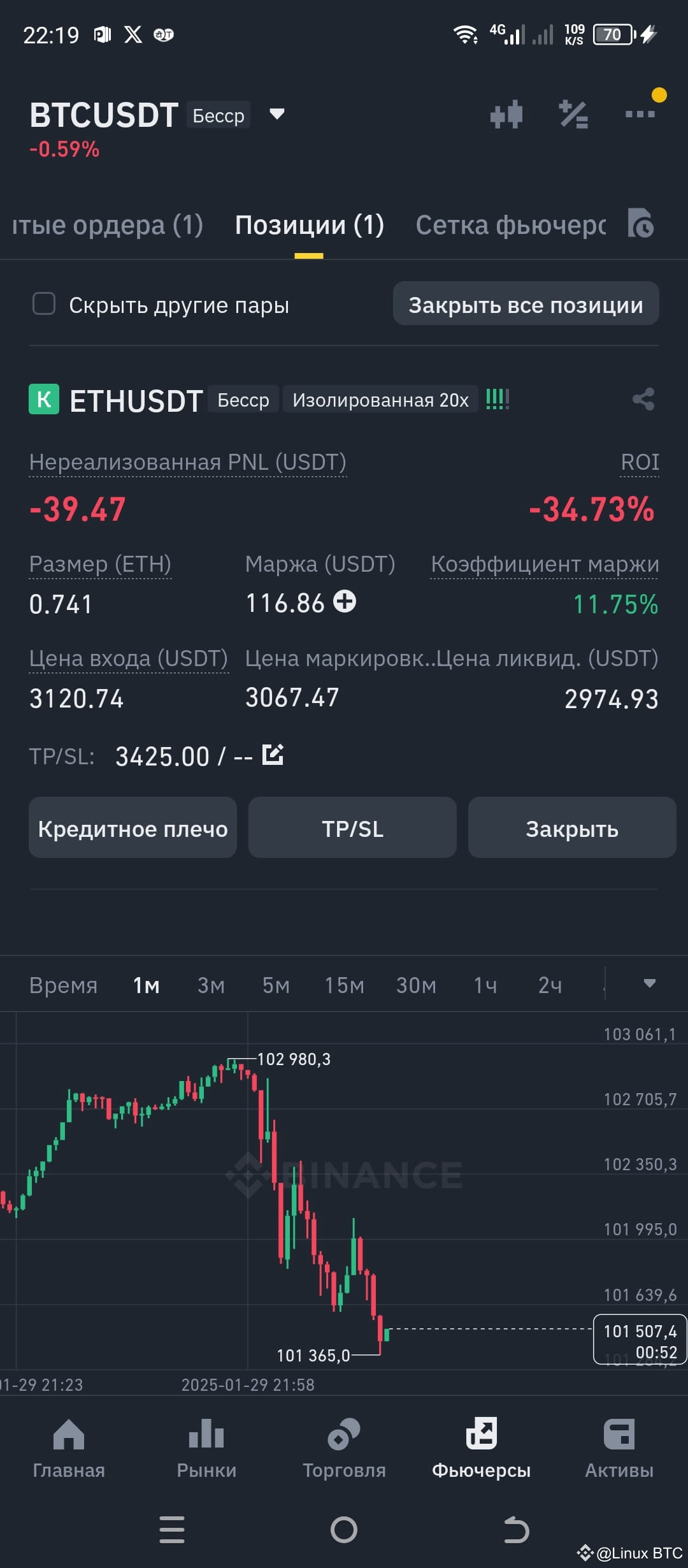 #Btc 101010$ concrete level #Eth 3000$ concrete level I ri | Linux BTC on Binance Square