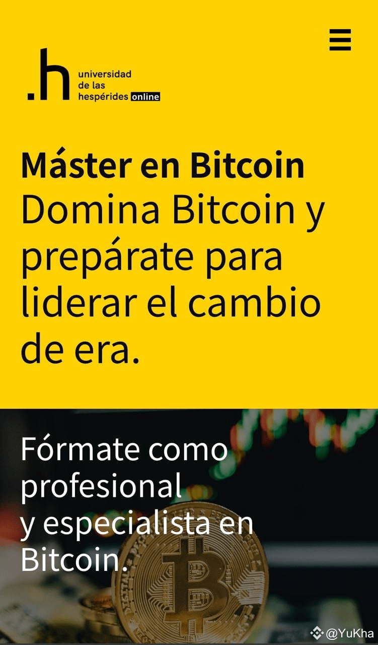 🇪🇸 The first Bitcoin master's program in the world has bee | YuKha on ...