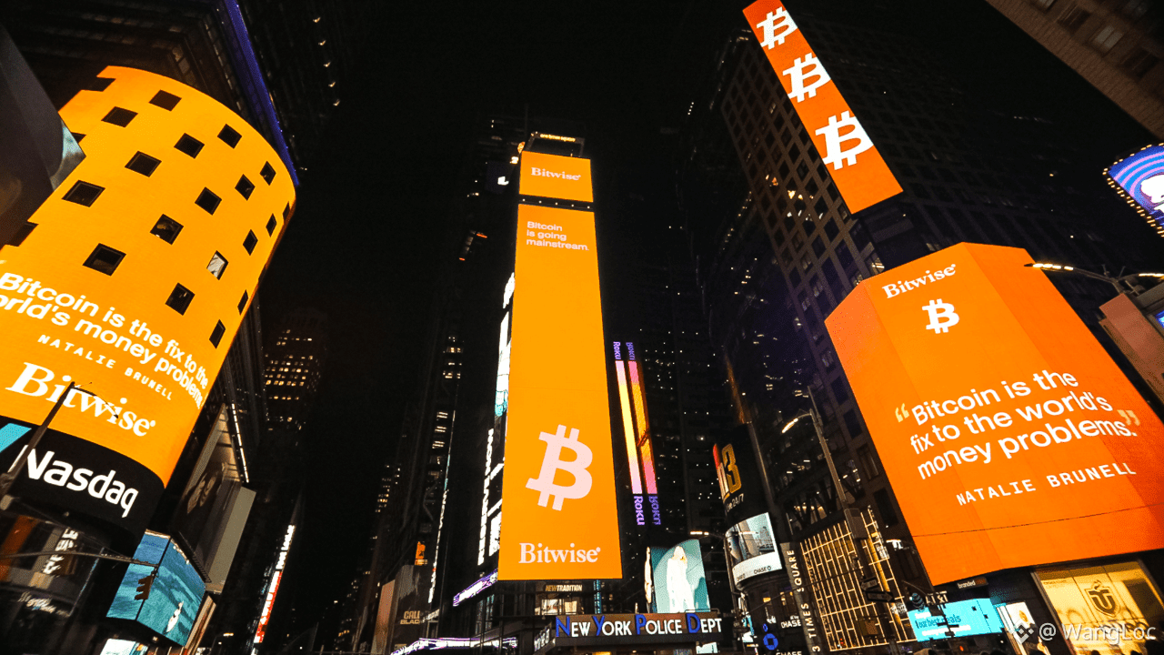 BITCOIN HAS TAKEN OVER NEW YORK CITY | WangLoc on Binance Square
