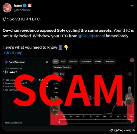 Nubit Co-Founder FUDs Solv Protocol 😨 Hans, Co-Founder of | Wings ...