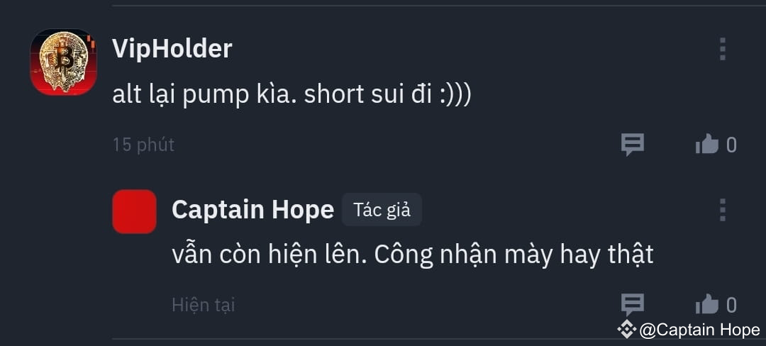 Vip holder brat Sui then Sui Challenge me then you will be | Captain Hope on Binance Square