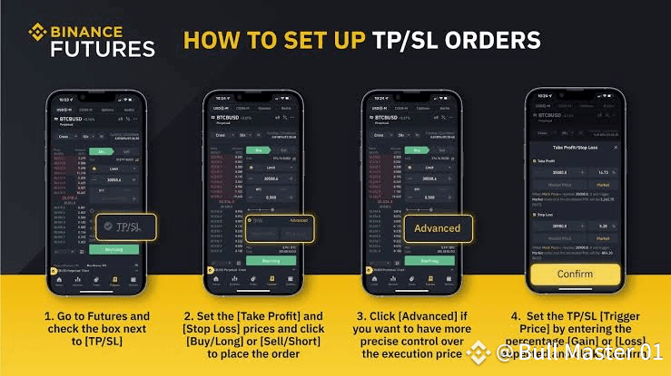 How to Use Stop Loss and Take Profit on Binance | Bull Master 01 on ...