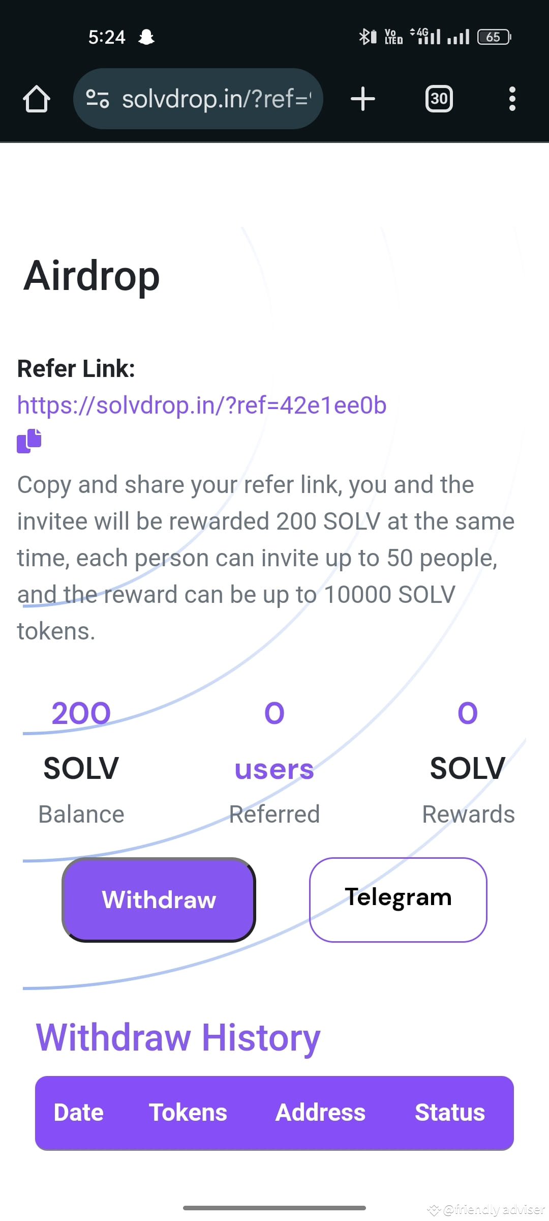 clime your free 200 SOLV FREE Airdrop for bainance users Har | friendly adviser on Binance Square
