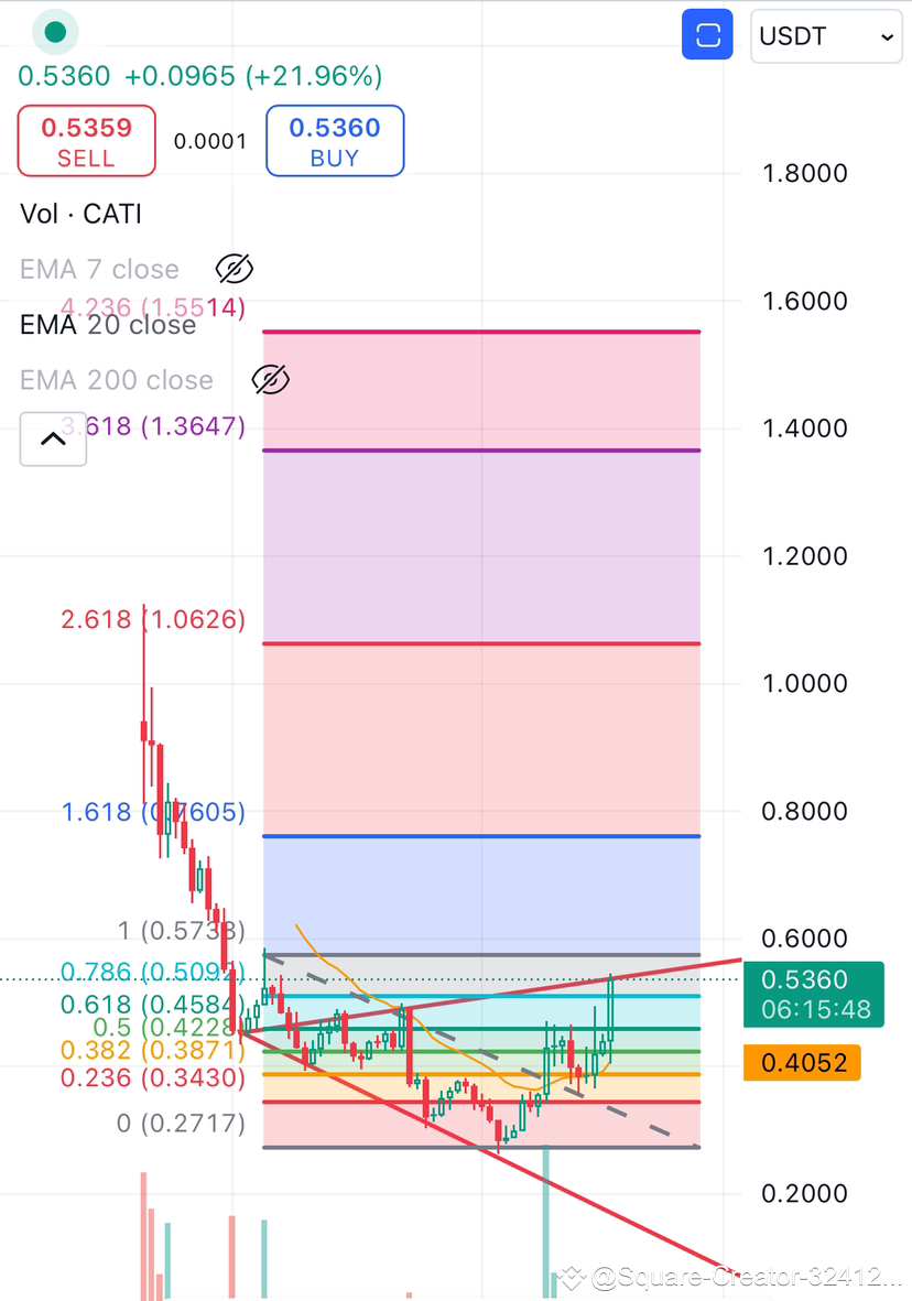 $CATI Your plan support and goals Good luck 🍀👍 | Money moves on Binance ...