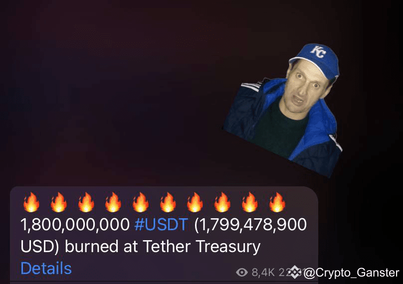 🗯️A total of 1,800,000,000 was burned #USDT $BTC $ETH $BN | Crypto ...