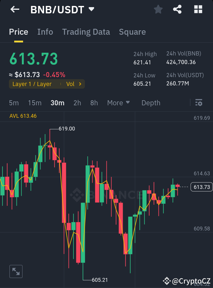🚀BNB/USDT Live Price Analysis | Trade Signals & Targets📉 $ | CryptoCZ on Binance Square