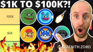 🚀 $1K to $100K? Meme Coins That Could Change Your Life! | ZENITH ZORO ...
