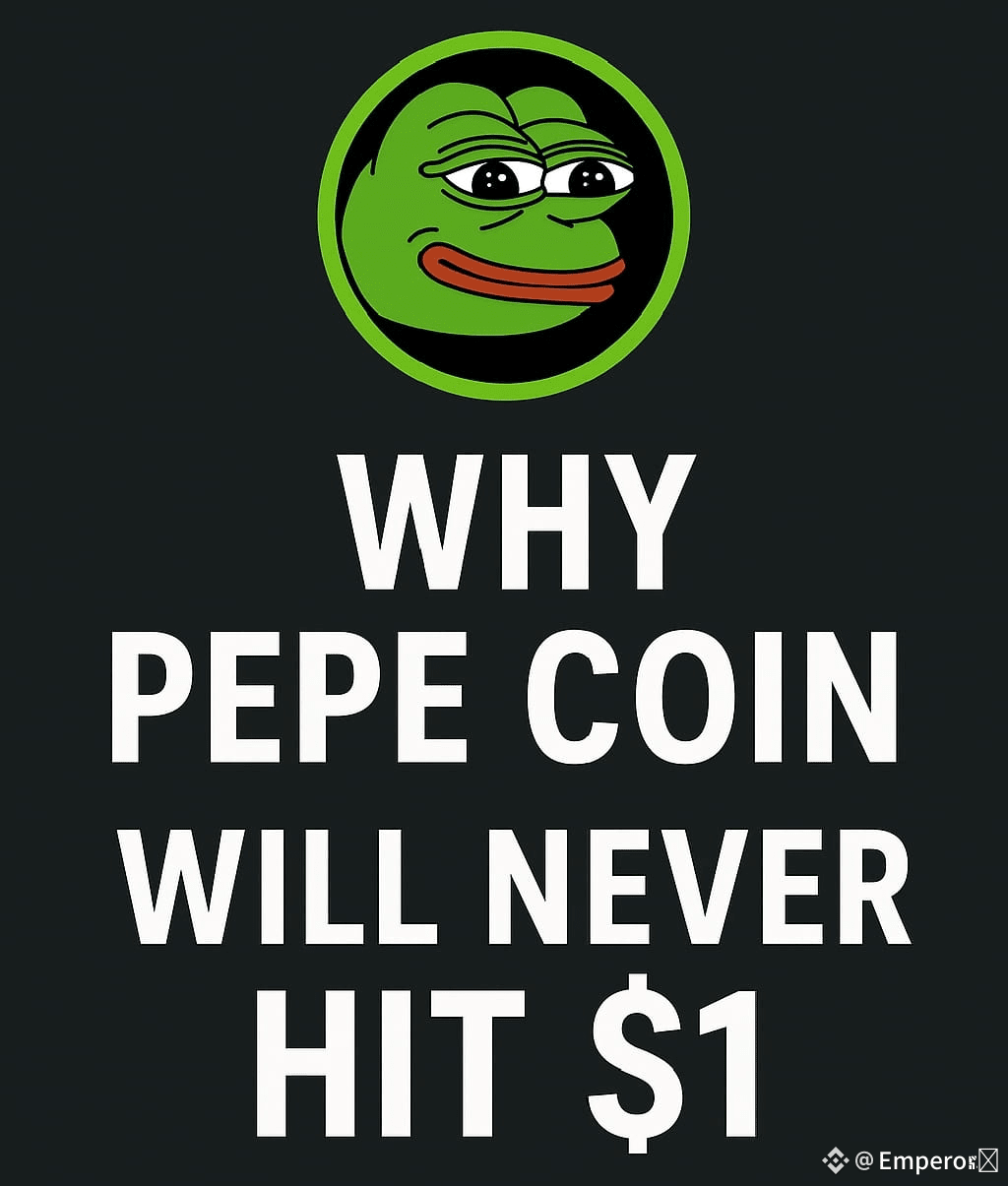 $PEPE is a meme token with no intrinsic value, utility, | Emperorㅤ on ...