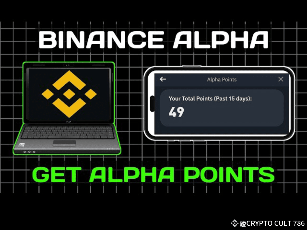 Free Crypto Power-Up: Stack Alpha Points, Score Airdrops, No | CRYPTO CULT 786 on Binance Square