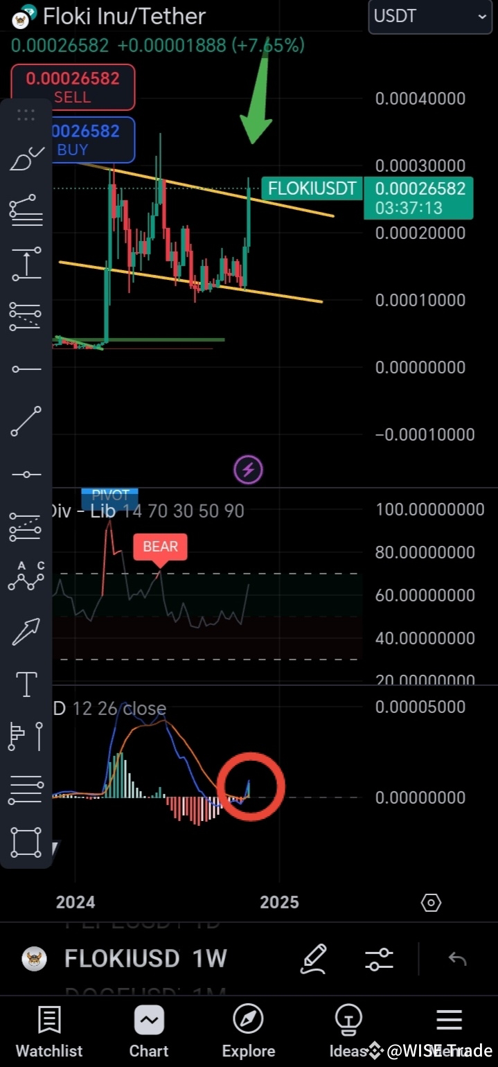 #FLOKISKYROCKET : We have an Incredible signals telling is t | WISE Trade on Binance Square