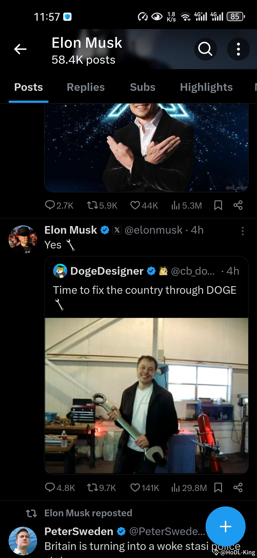 $DOGE time to fix the country through DOGE 🔧 something big | HoDL-King ...