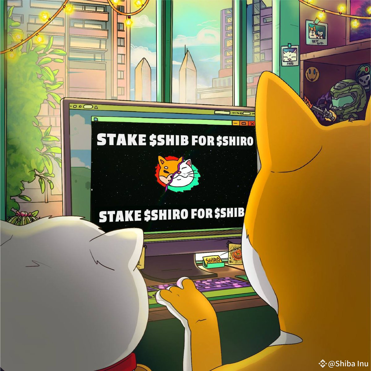 Crypto’s fiercest collaboration just leveled up! 🐾 @shiro w | Shiba Inu ...