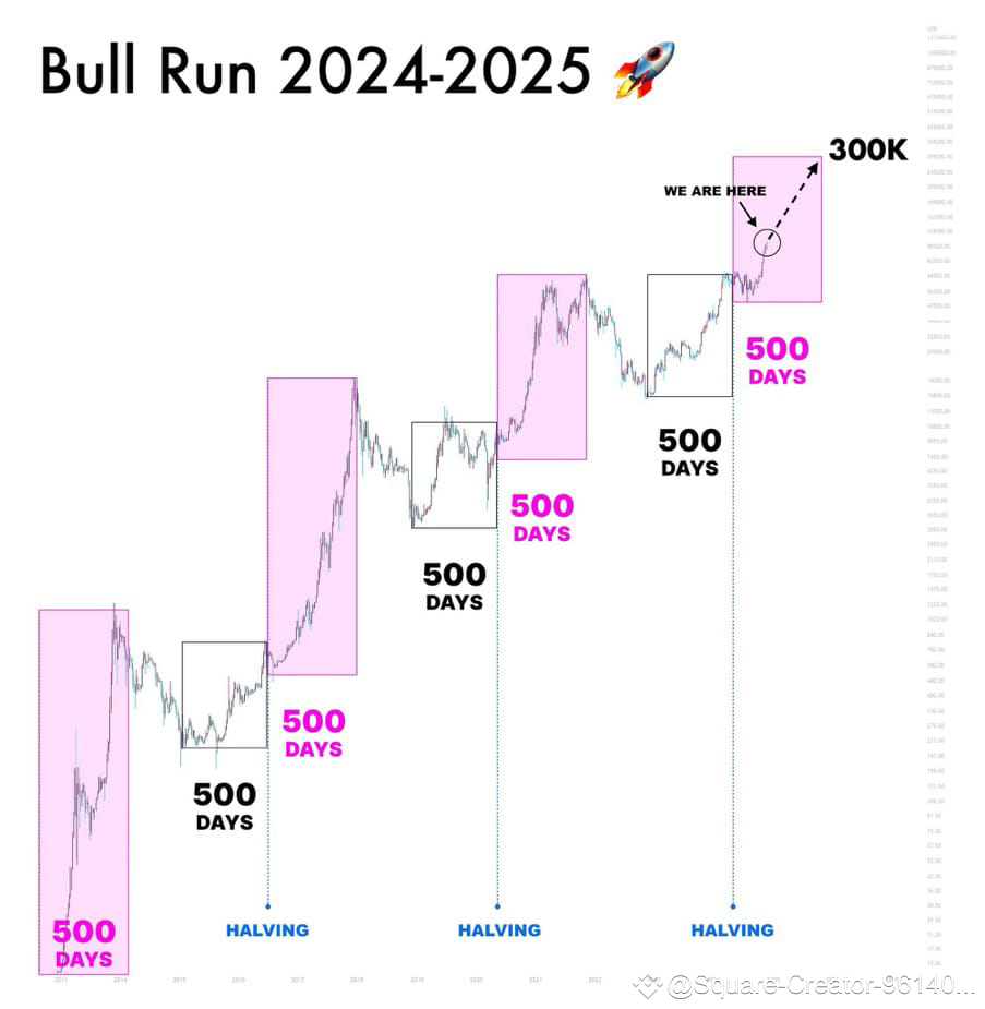 The biggest bull run in history starts next week 🚀 $BTC p ...