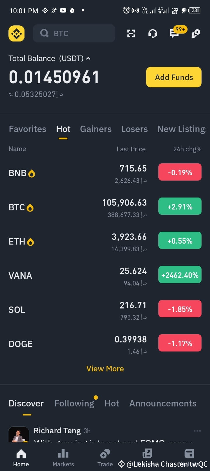 100usd , but how to make 😭😥 | Lekisha Chasten twQC on Binance Square