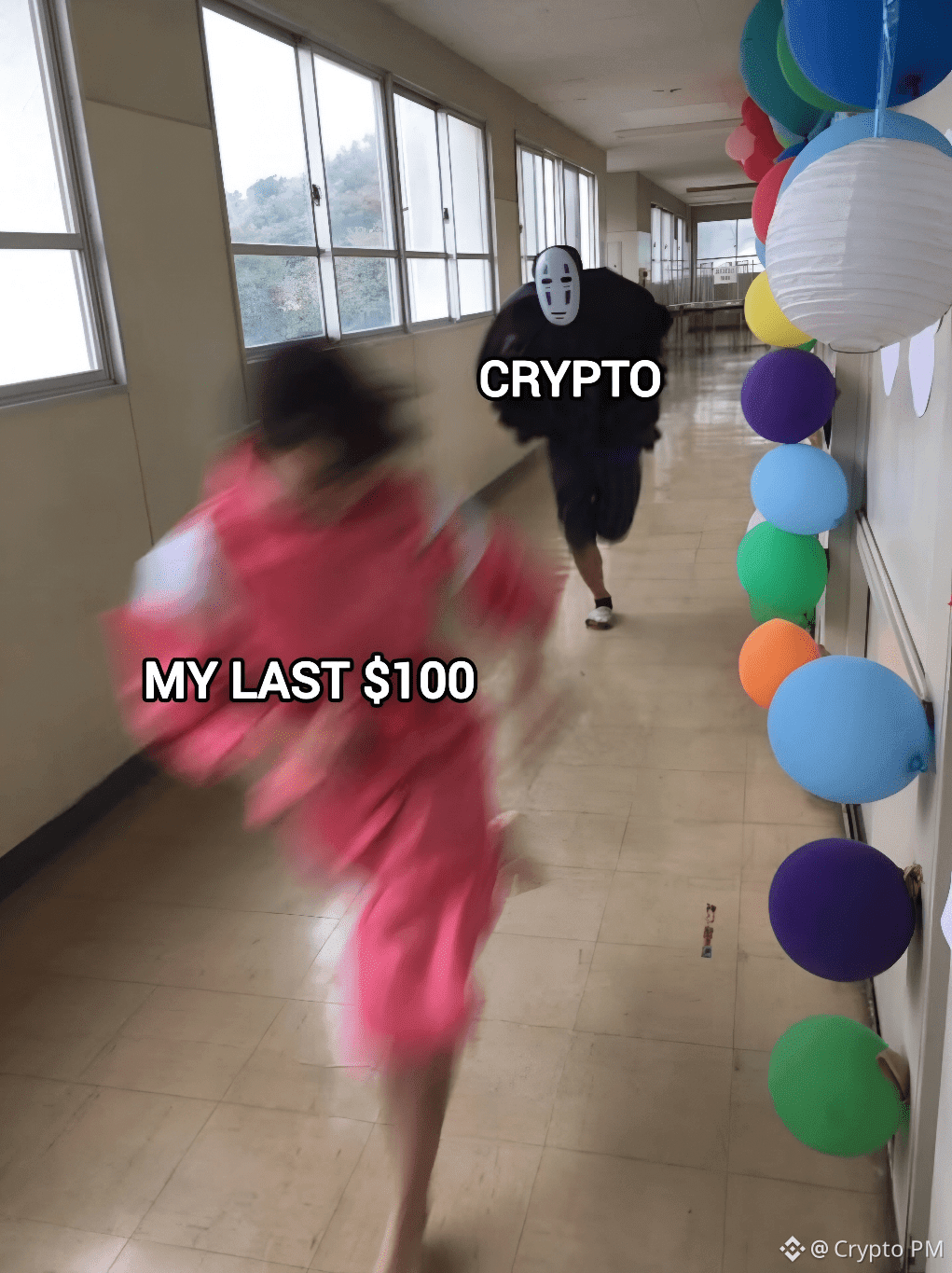 Please don't take that last $100 from me dear crypto | Crypto PM on ...