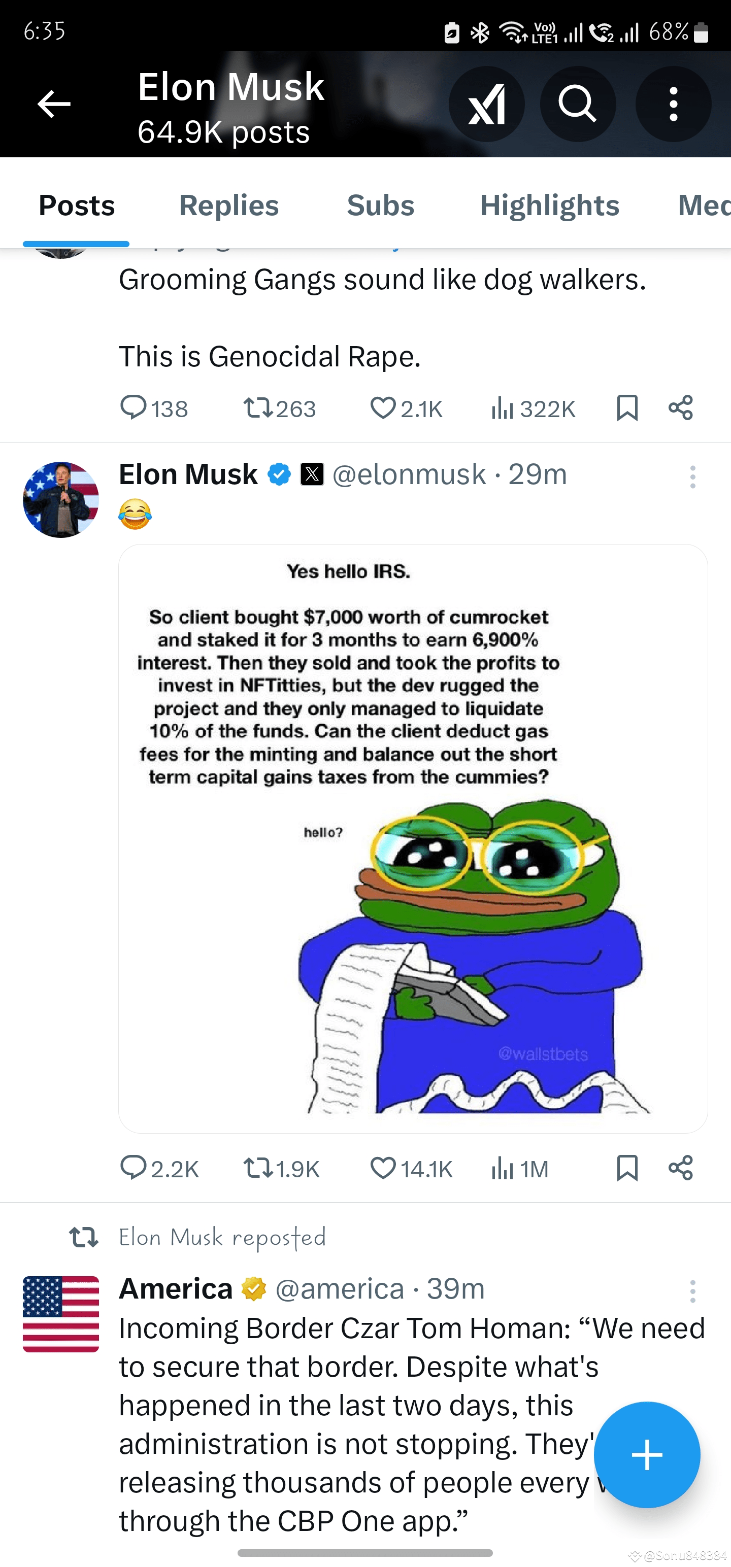 $PEPE PEPE on X ELON SIR $BTC $PEPE | Sonu848384 on Binance Square