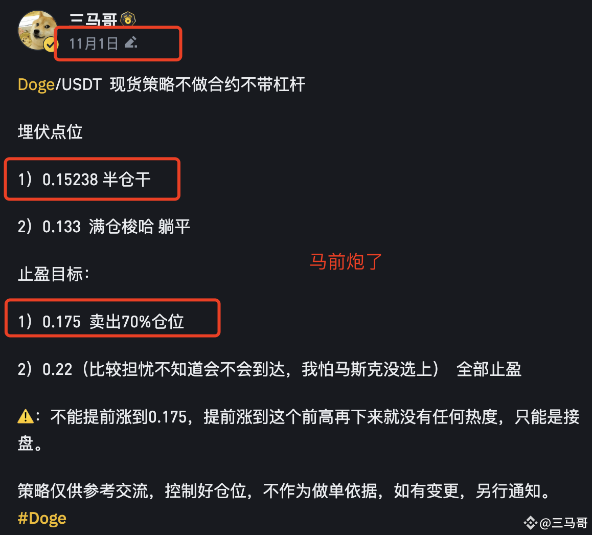 Doge has gone crazy, where should the remaining 30% of the p | 三马哥 on Binance Square