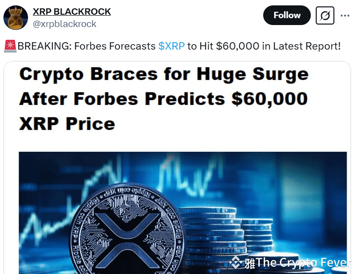 BREAKING: Forbes has just released a XRP prediction!! XRP is | The Crypto Fever on Binance Square