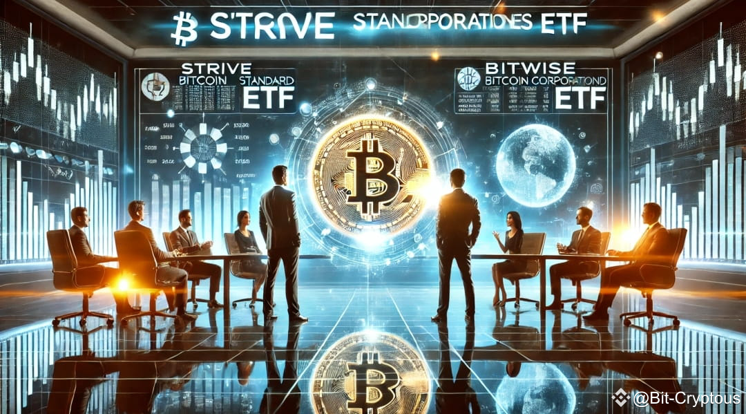 🐋 Strive and Bitwise are creating an ETF for Bitcoin compan | Bit-Cryptous on Binance Square