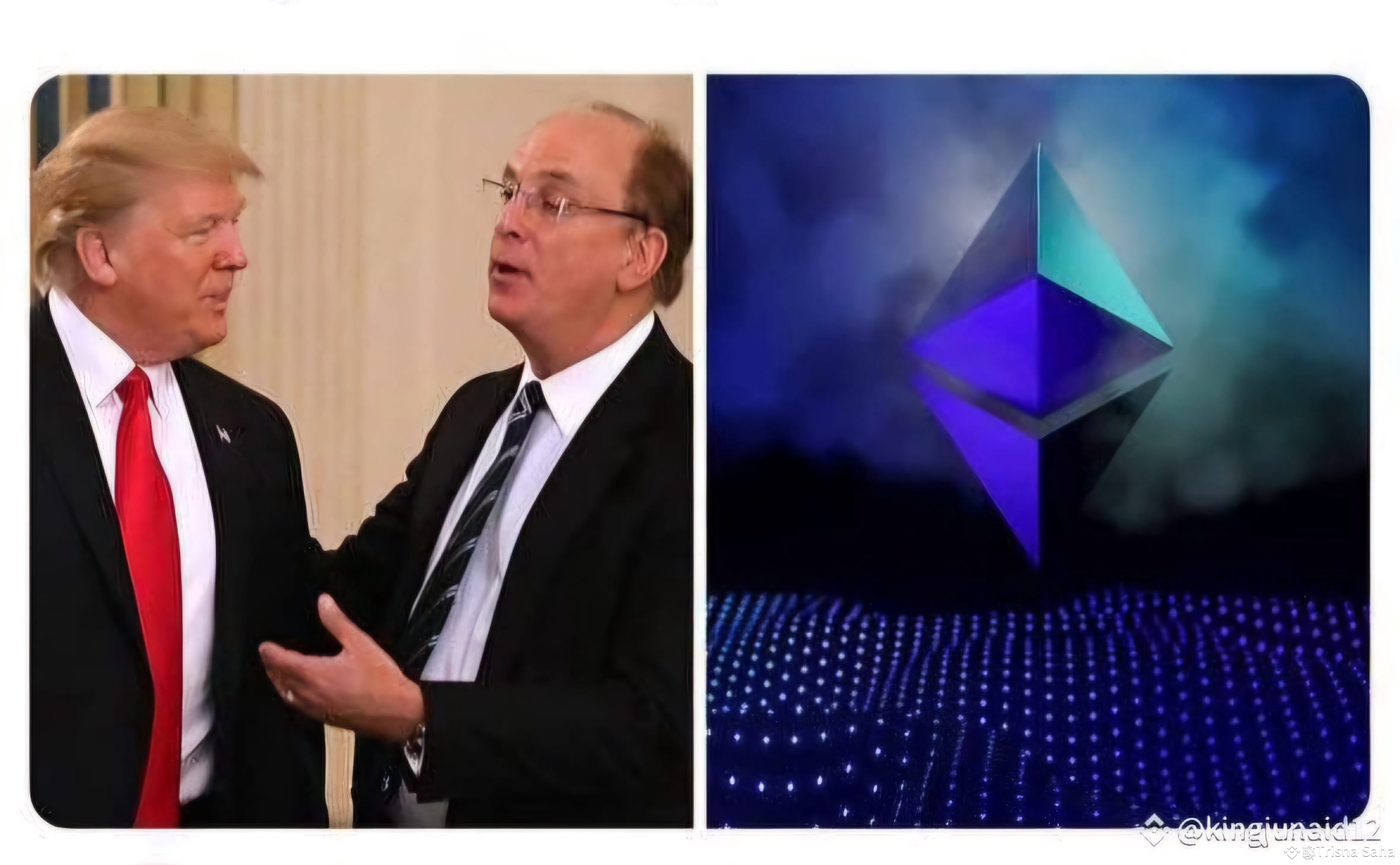 🔥 TODAY: BlackRock’s $ETHA bought 3,840 $ETH worth $10.7M | Trisha_Saha on Binance Square