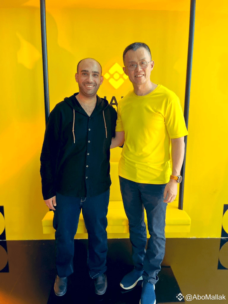 Very happy to be with @Binance MENA , and every time I a | Abo Malak on Binance Square