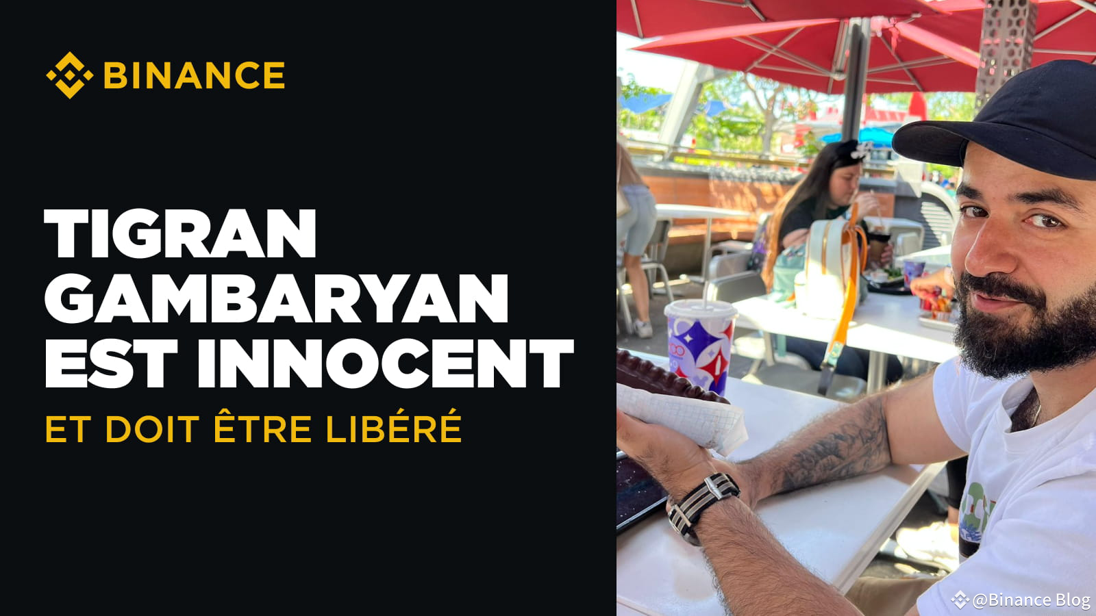 Binance CEO Richard Teng: Tigran Gambaryan is innocent and must be released | Binance Blog on ...