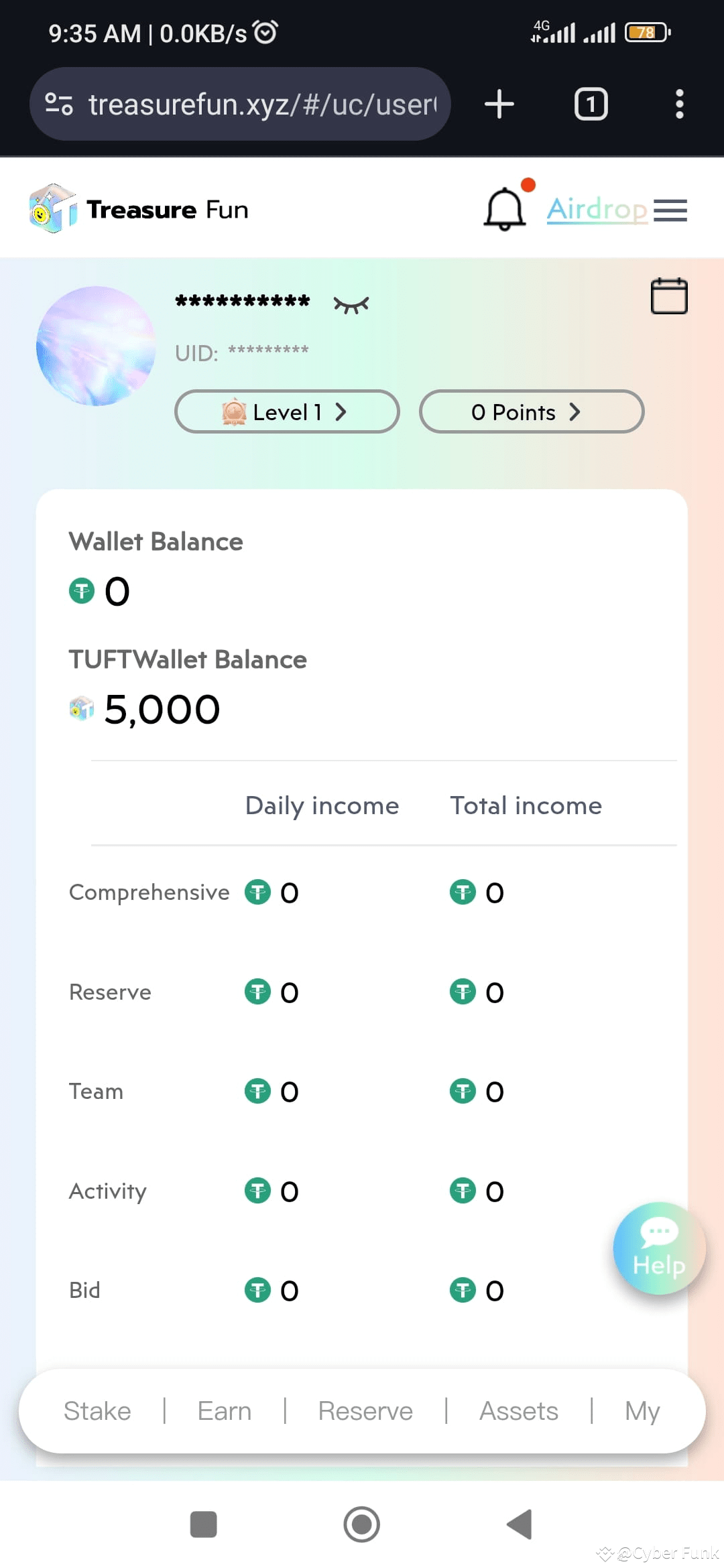 migrated from tre@sure NFT to Treasurefun ,just got 5000 Tuf | Cyber Funk on Binance Square