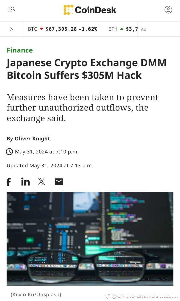 $BTC $SOL $1000SATS Japanese crypto exchange DMM Bitcoin suf | crypto-analysis master on Binance ...