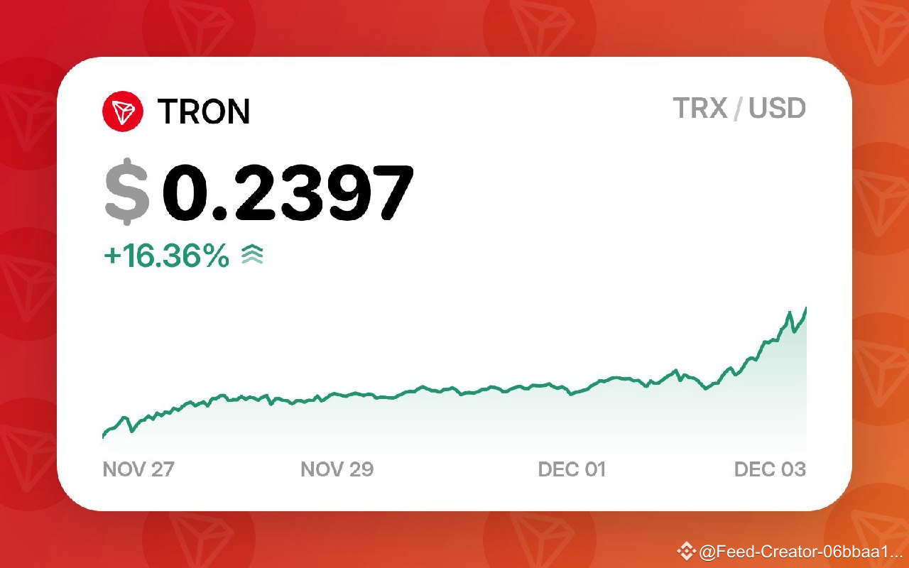 🪙 TRON has grown by 16% in a day and reached its ATH It is | Feed ...